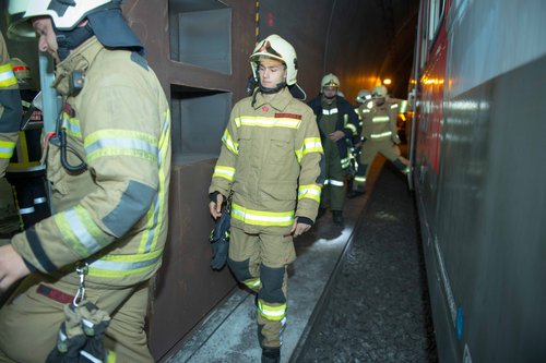 Over 100 rescue personnel drill for emergencies